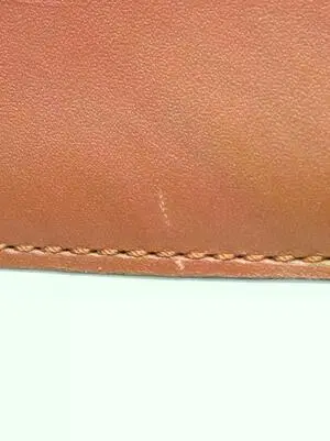 Loewe Leather Gusset Flat Cross Body Bag