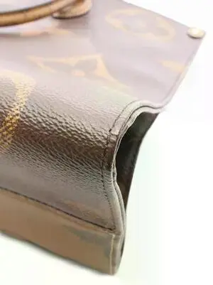 LOUIS VUITTON 2019 Monogram Giant On-the-go Tote Bag - Brown