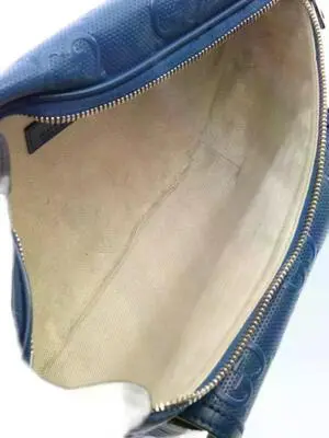 Gucci 2010s Gg Embossed Belt Bag