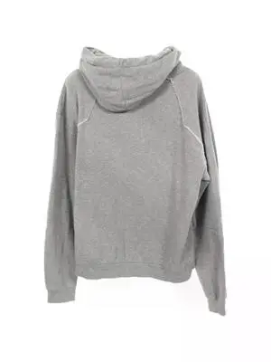 Celine 2010s Studded-logo Long-sleeve Hoodie