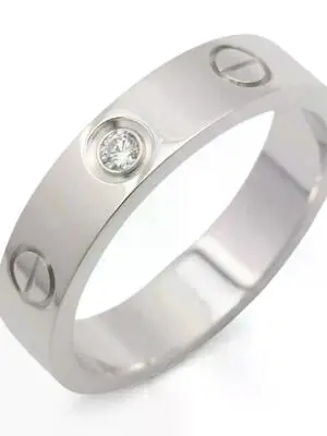 Cartier 2010s Mini Love Diamond Ring