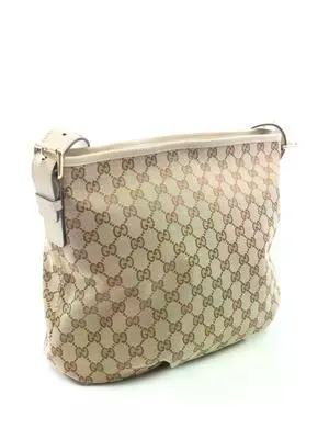 Gucci 2000s Gg Canvas Shoulder Bag - Neutrals