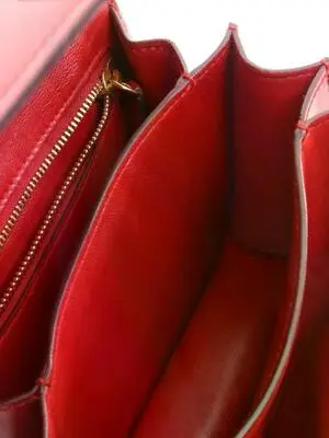 Celine Classic Box Shoulder Bag - Red