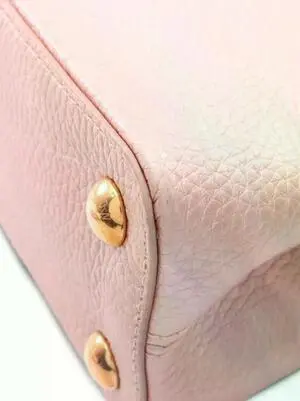 LOUIS VUITTON Capucines Bb Tote Bag - Pink