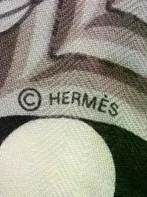 Hermès 2010s Clic Clac A Pois Scarf
