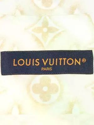 LOUIS VUITTON 2000s Monogram Sand Shirt