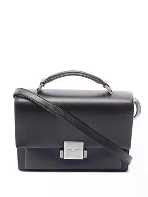 Saint Laurent 2000s Medium Bellechasse Two-way Leather Shoulder Bag - Black