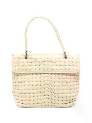 Bottega Veneta 2000s Intrecciato Tote Bag - Neutrals
