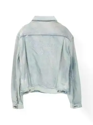 Dior 2010s X Kenny Scharf Logo-embroidered Denim Jacket