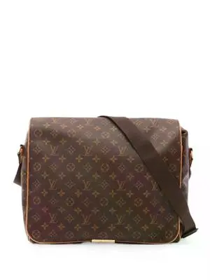LOUIS VUITTON 2001 Abbesses Shoulder Bag - Brown