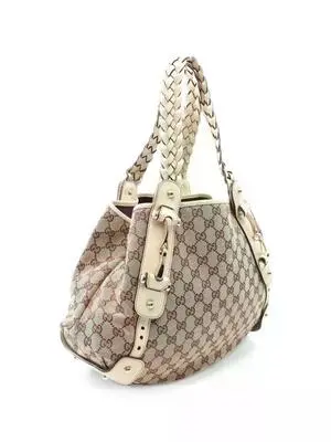 Gucci 2010s Gg Canvas Shoulder Bag - Neutrals