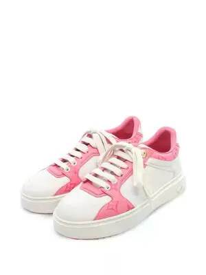 LOUIS VUITTON 2022 Time Out Monogram Sneakers - White