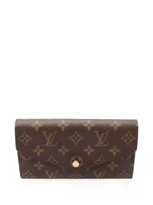 LOUIS VUITTON Monogram Sarah Wallet - Brown