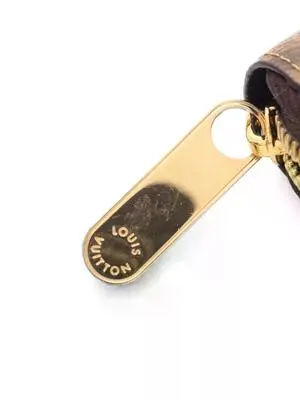 LOUIS VUITTON 2021 Zippy Monogram Reverse Wallet - Brown