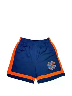 ERIC EMANUEL Logo-print Shorts - Blue