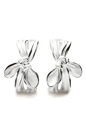 MISSOMA Mark Gong Bow Hoop Earrings