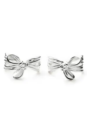 MISSOMA Mark Gong Bow Hoop Earrings