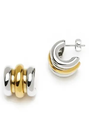 MISSOMA Chubby Triple Hoop Earrings