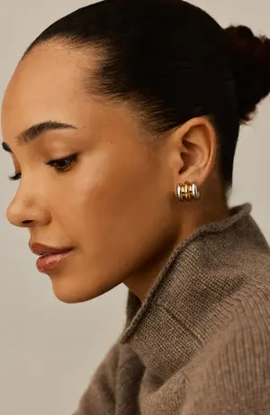 MISSOMA Chubby Triple Hoop Earrings
