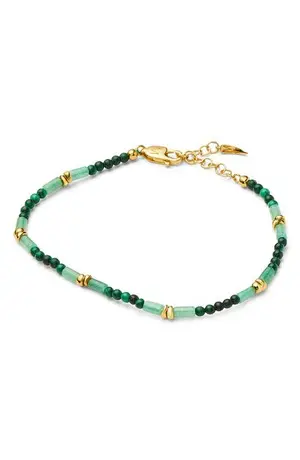 MISSOMA Beaded Gemstone Bracelet - Gold