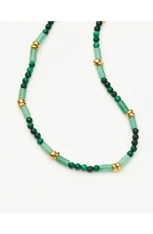 MISSOMA Beaded Gemstone Bracelet - Gold