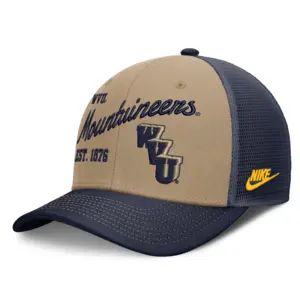 Nike West Virginia Legacy Rise Trucker Hat - Brown