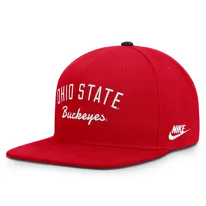 Nike Ohio State Legacy Pro Dri-fit College Adjustable Hat - Red