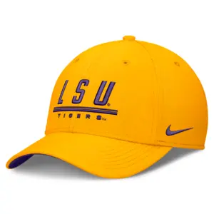 Nike Lsu Sideline Rise Baseball Hat