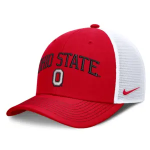Nike Ohio State Primetime Arched Trucker Hat - Red