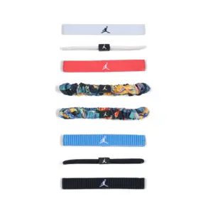 JORDAN Sport Mixed Elastic Hair Ties - Red