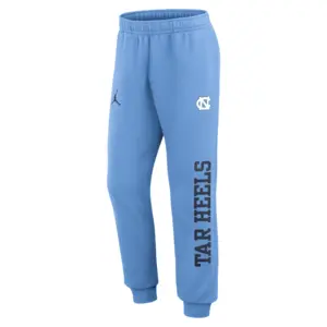 JORDAN North Carolina Primetime Club Brand College Jogger Pants - Blue