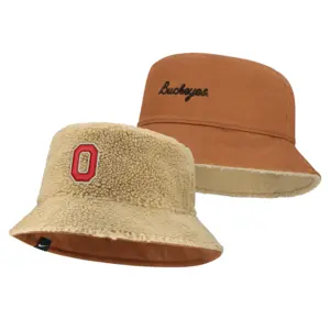Nike Ohio State Campus Prep Script Reversible College Bucket Hat - Brown