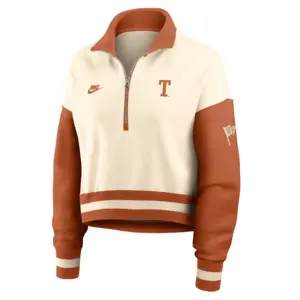 Nike College Legacy Cropped 1/4-zip Crew