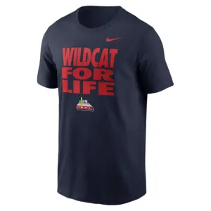 Nike Arizona Sideline Slogan Dri-fit College Long-sleeve T-shirt - Blue
