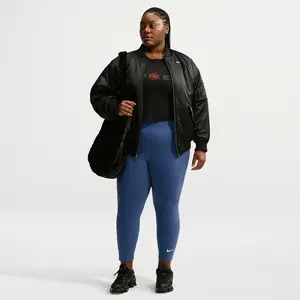 Nike Sportswear Classic High-waisted 7/8 Leggings - Blue