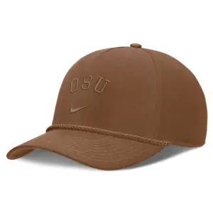 Nike Ohio State Campus Prep Tonal Rope Rise College Adjustable Hat - Brown
