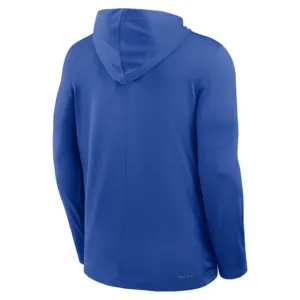 Nike Dri-fit Long-sleeve Hooded Top - Blue
