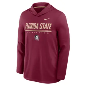 Nike Florida State Seminoles Dri-fit College Hooded Top - Red
