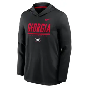 Nike Georgia Bulldogs Long-sleeve Top - Black