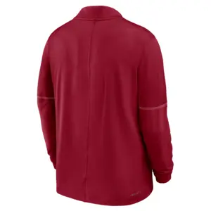 Nike Alabama Crimson Tide Dri-fit 1/2-zip Top - Red