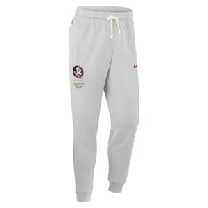 Nike Florida State Sideline Standard Issue Dri-fit College Taper Pants - Grey
