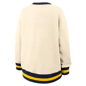 Nike Michigan Legacy College Oversized Pullover Crew