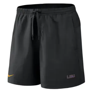 Nike Lsu Primetime Primary Logo Dri-fit College Form Shorts - Black