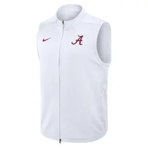 Nike Therma-fit College Full-zip Vest - White