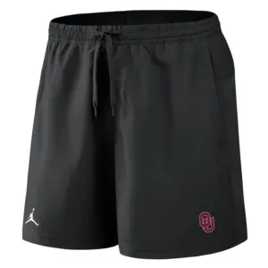 JORDAN Brand Oklahoma Primetime Primary Logo College Form Shorts - Black