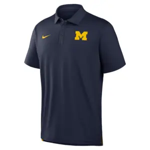 JORDAN Michigan Tour Brand Dri-fit College Polo - Blue