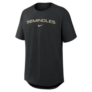 Nike Florida State Premium Performance Golf Club College Top - Black
