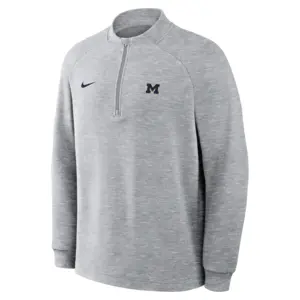Nike Michigan Par Therma-fit College Half-zip Pullover - Grey