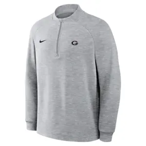 Nike Georgia Par Therma-fit College Half-zip Pullover - Grey