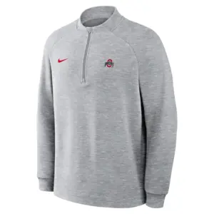 Nike Ohio State Par Therma-fit College Half-zip Pullover - Grey